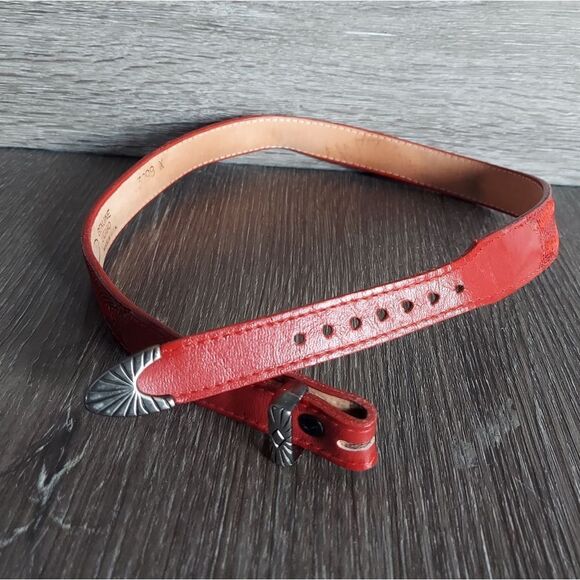 Justin Boots | Accessories | Justin Redgenuine Lizard Belt Size 26 ...